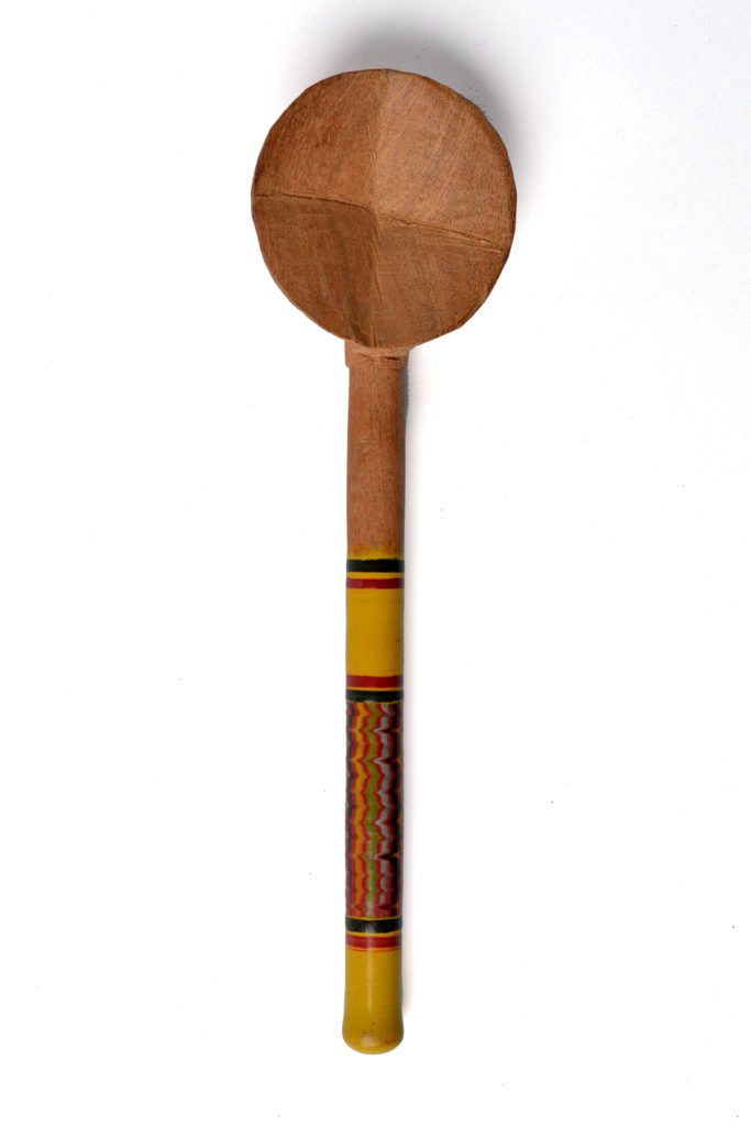 Handmade Lacquer Turned Wooden Ladle Spoon – Kutch Craft Collective